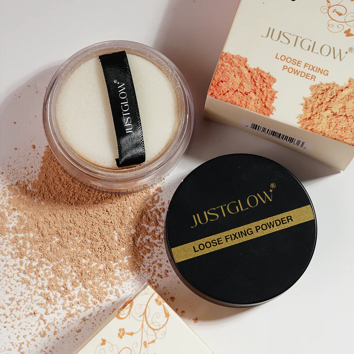 Loose Fixing Powder – JustGlow Cosmetics